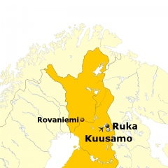 Ferienhaus Winterurlaub in Ruka